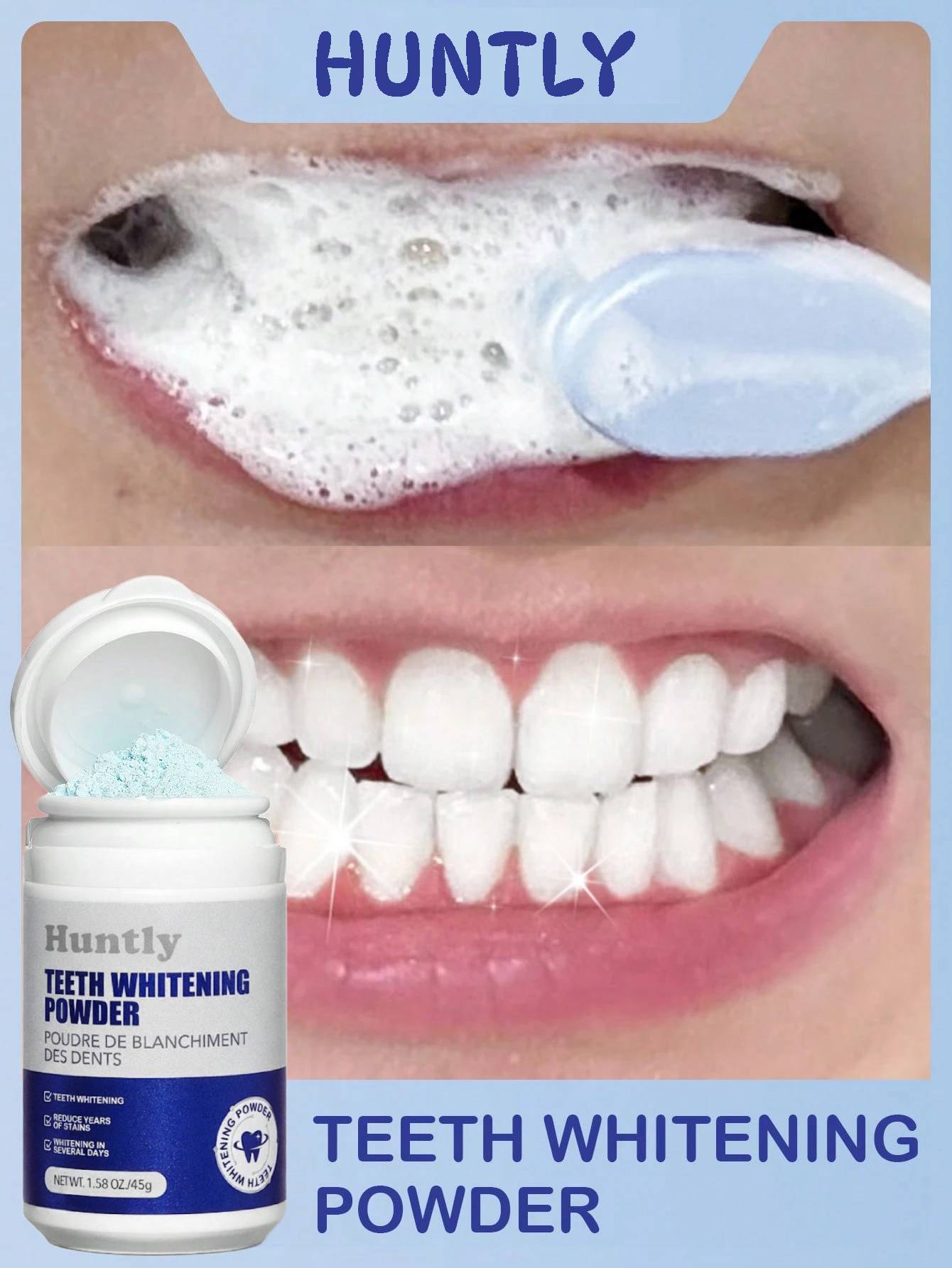 Huntly Teeth Whitening Powder